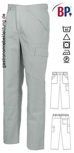 BP® HACCP Hose hellgrau Damen & Herren